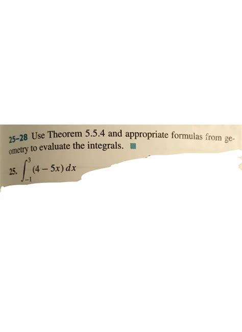 solved use theorem 5 5 4 and appropriate formulas from ge