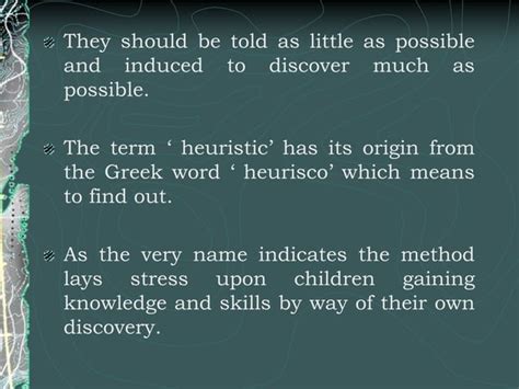 Methods Of Teaching Heuristic Method Ppsx