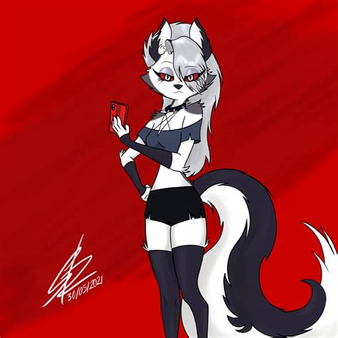 Loona From Helluva Boss By Siberean12 On Deviantart