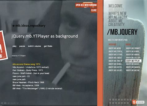 5 Free Jquery And Html5 Video Background Plugins Learning Jquery
