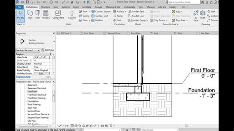 Revit Foundation Footer YouTube