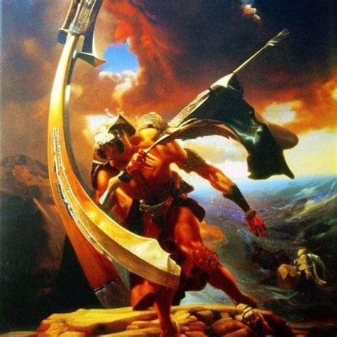 Ai Art Generator Cronus With Scythe By Bernini