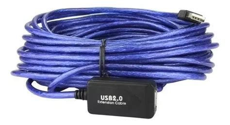 Cabo Usb Metros Extensor Amplificado Macho F Mea Parcelamento Sem Juros