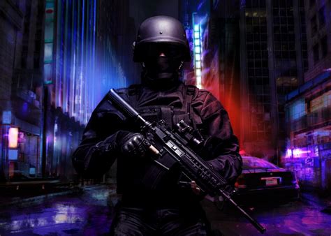 Tactical Police Wallpapers 4k Hd Backgrounds On Wallpaperbat