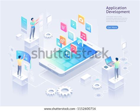 Flat User Isometric Vector Illustration Stock Photos Images Shutterstock