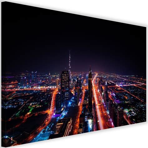 Tableau Architecture Moderne La Nuit Leroy Merlin