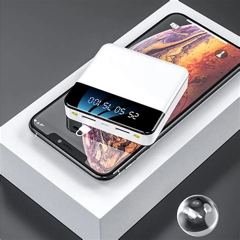 Мини банк питания 6000 mAh/10000 mAh внешний аккумулятор портативный ...