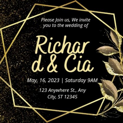 Design Wadding Invitation Party By Anglestar566 Fiverr