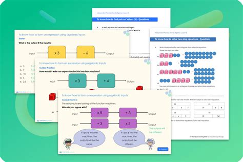 Ready To Go Lessons V3 Algebra Year 6 Maths Hub Third Space Learning