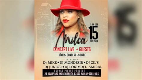 Milca En Concert Live Exceptionnel A Ne Pas Rater Le Samedi 15 Juin A L