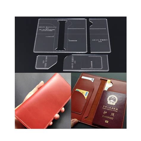 Handmade Diy Passport Holder Long Wallet Template Grandado