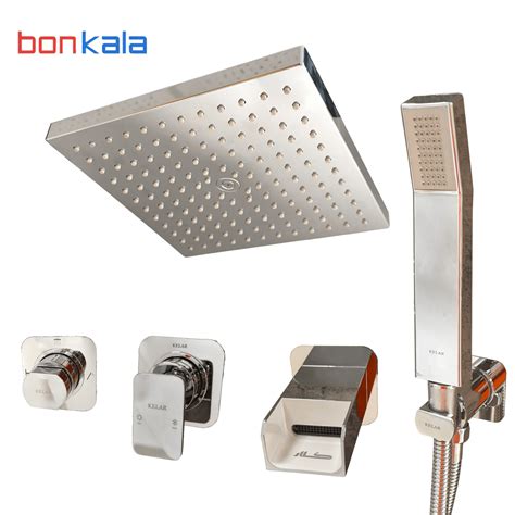 شیر دوش تو کار کلار مدل سوپر فلت لاکچری تیپ 3 قیمت و نمایندگی شیرالات