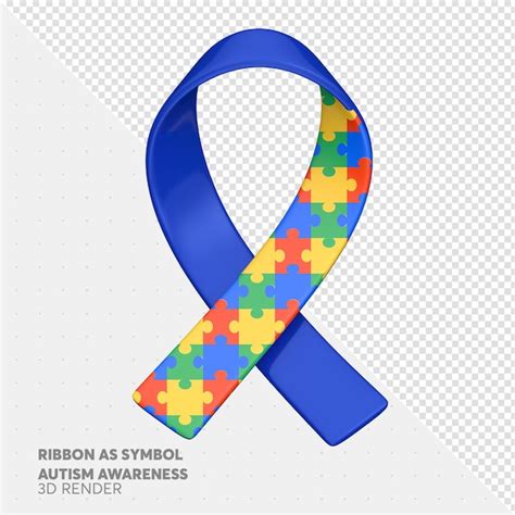 Autism Ribbon Psd High Quality Free Psd Templates For Download