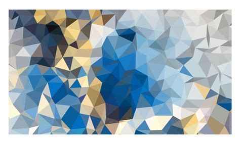 Premium Vector Abstract Art Some Triangular