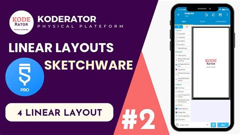 🔥2 4 types of linear layout in sketchware series sketchware