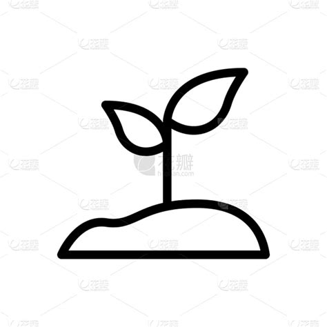 叶子 生物学 农业 自然 有机食品 符号 清新 环境 食品 环境保护素材 花瓣网