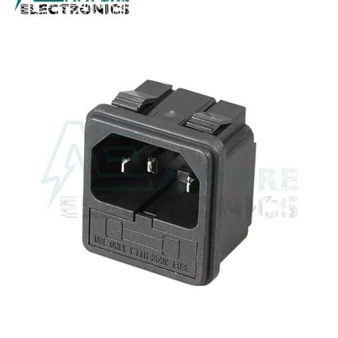 PCB Mount AC Power Connector Flux Electronix