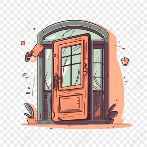 Puerta Abierta Clipart