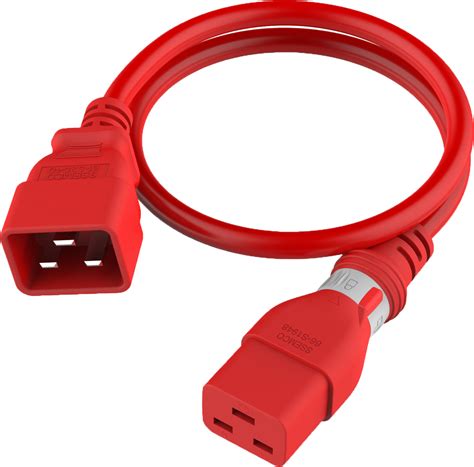 S Lock C20 C19 Power Cord