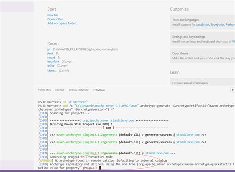 Vscode 开发maven项目（springboot项目）maven使用教程bscode Csdn博客