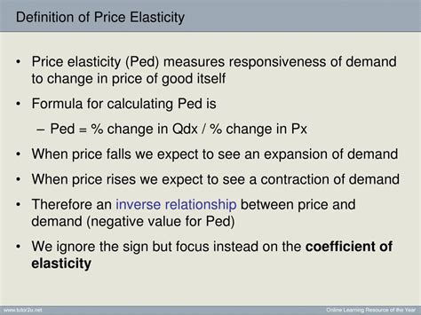 PPT Price Elasticity Of Demand PowerPoint Presentation Free Download ID 6618562