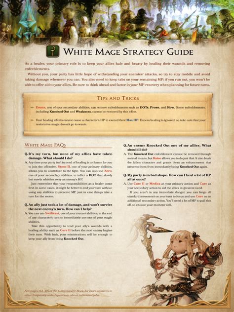 Class Packet White Mage Pdf Class Packet White Mage Pdf