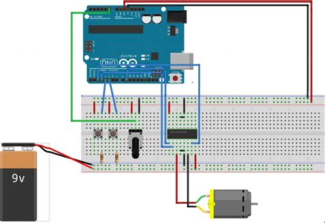 Controllo Di Velocità E Verso Di Un Motore Dc Con Arduino Blog Di Pietro Lodi Rizzini