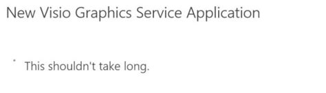 Visio Service Application In Sharepoint 2016