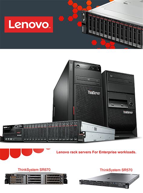 Lenovo Thinksystems Servers