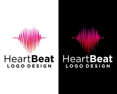 Geometric Abstract Shape Heartbeat Logo Design 32209059 Vector Art At
