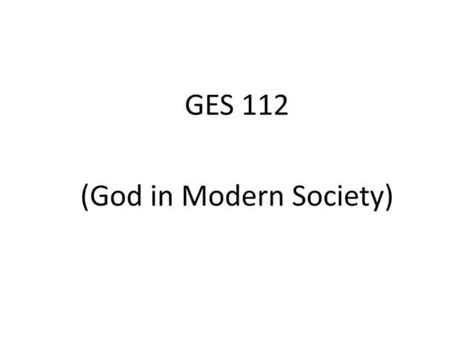Lecture 5 Theisms Ppt