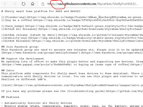 Github Links In Info Md Is Changet To Raw Issue Hacs Integration Github