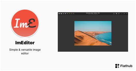 Instalar Imeditor En Linux Flathub