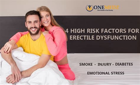 4 High Risk Factors For Erectile Dysfunction