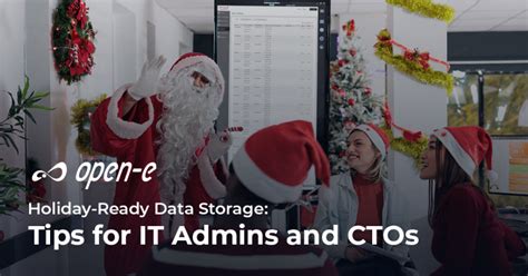 Open E Data Storage Software On Linkedin Essential Holiday Data Storage Tips From Open E