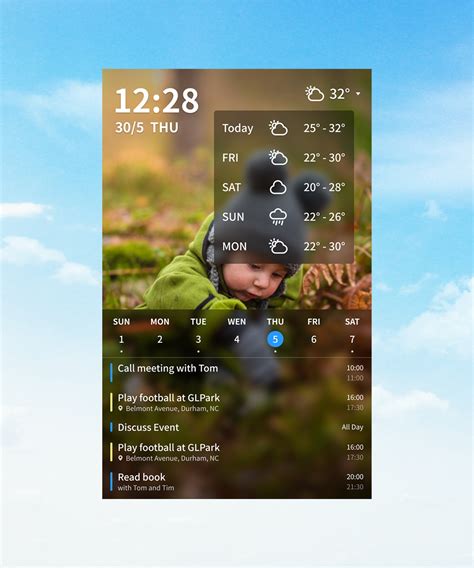 Syncgo Smart Wifi Digital Calendar 10 1 Inch Touch Screen Wi Fi
