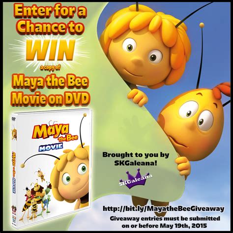 Maya The Bee Movie On Dvd Giveaway Skgaleana