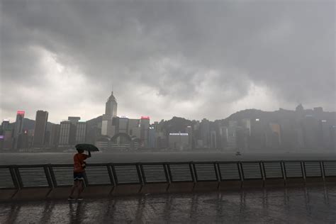 Hong Kong Observatory Issues Amber Rainstorm Warning After City Hit