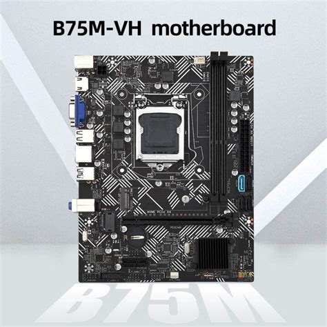 Lga 1155 Itx Cpu Motherboard Set Pci Express 16x B75m Vh Computer Motherboard Usb3 0 Sata3 0