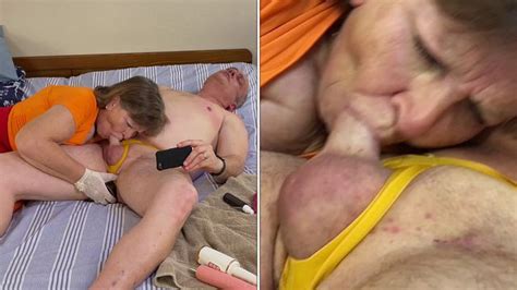 Granny Velma Dinkley Blowjob Bbc Up Shaggys Ass And Cum In Velmas