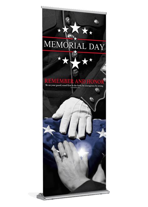 Remember And Honor Memorial Day Banner Diocesan