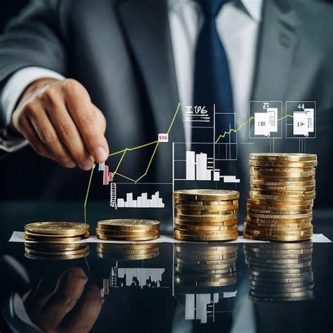 Premium Photo Trading Charts Show The Financial Data