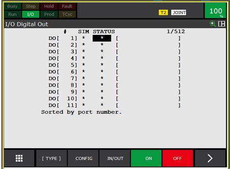 Mapping And Configuring FANUC Robot IO Points