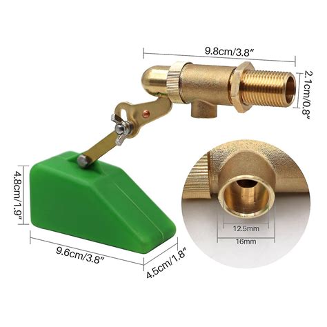 Brass Ballcock For Drinking Bowls Green Float Shop Now J Grennan And Sons Online Store