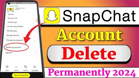 How To Delete Snapchat Account Permanently Snapchat Account Kaise