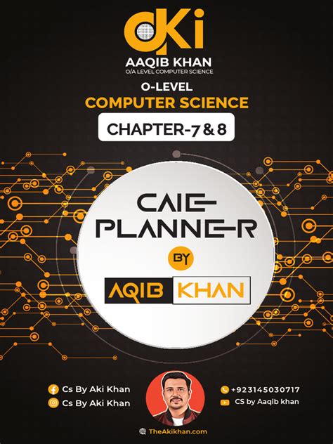 Ch 7 And 8 Caie Planner Pdf Computer Science Computing