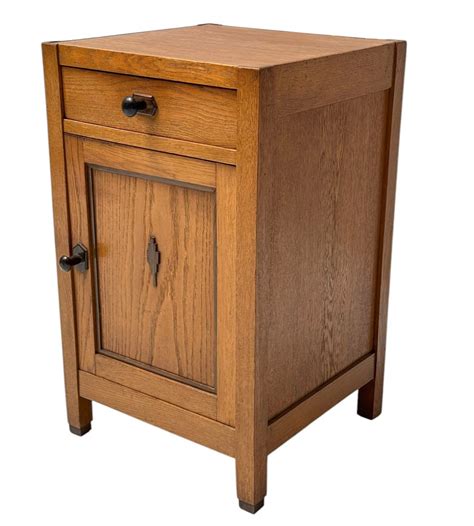 Art Deco Amsterdamse School Bedside Table 1920s For Sale At Pamono