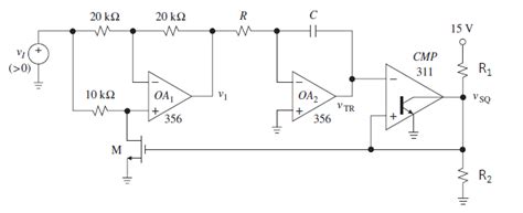 Solved Design The Provided Voltage Control Oscillator Vco