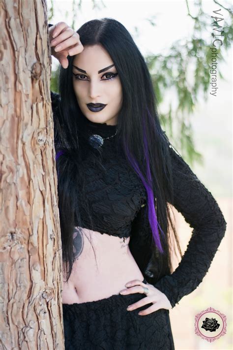 Model Mua Kali Noir Diamond Photo Vanic Gothic And Amazing
